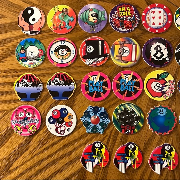 Other | Pogs Ultimate Classic Pogs Collection Vintage 9s Lot 45 Pieces ...